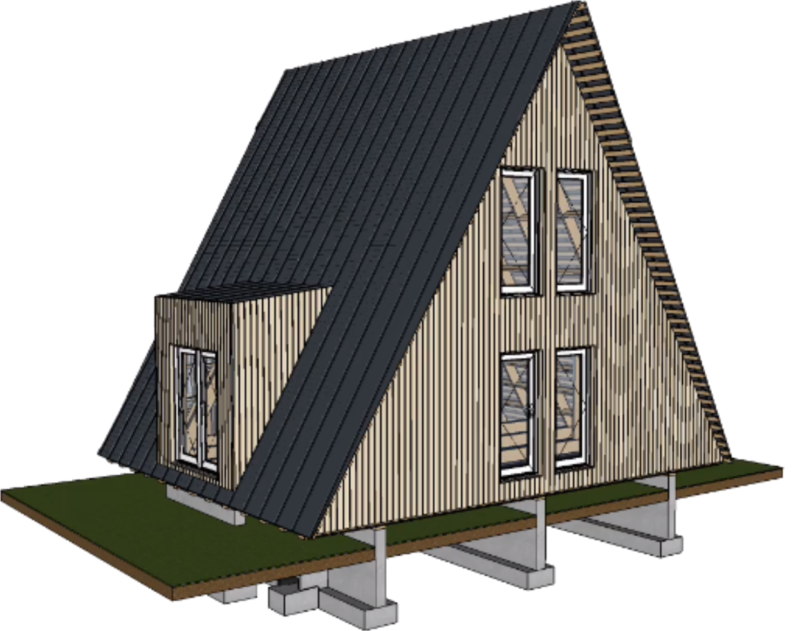 De AVRAME modellenreeks - Wonen in Hout