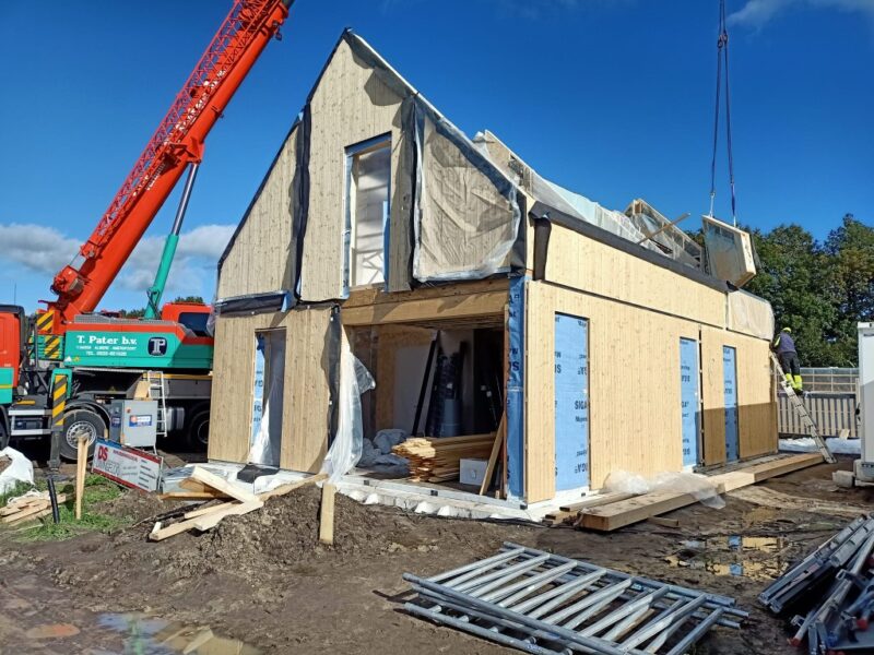 HSB Panelen huis - Wonen in Hout